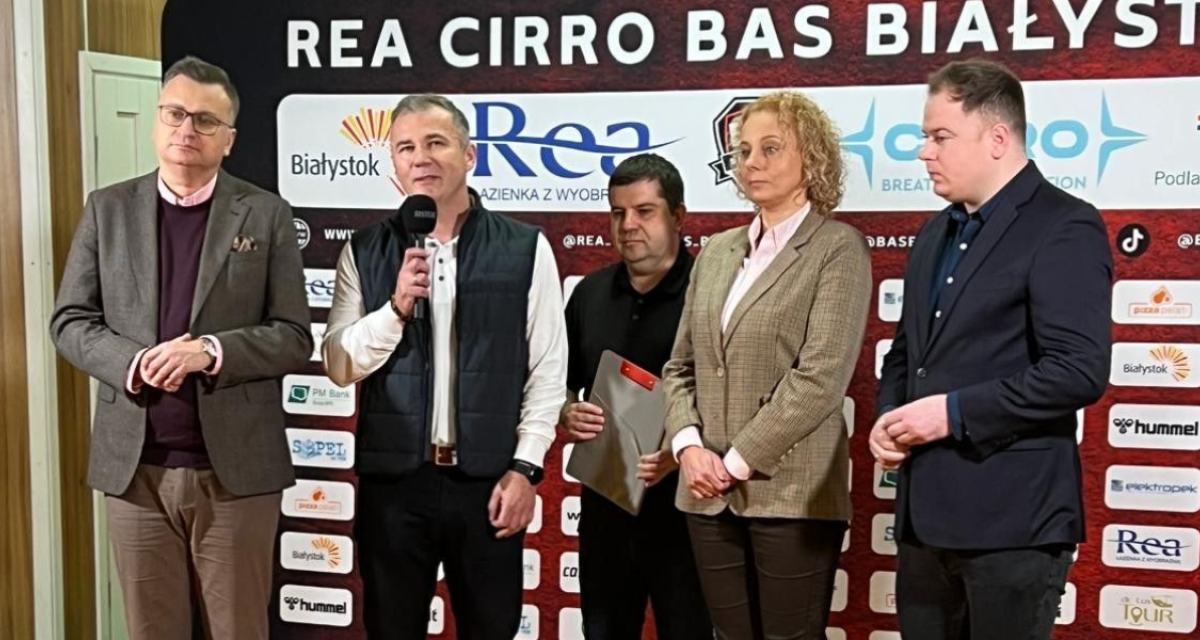 CIRRO sponsorem tytularnym BAS Białystok – nowy etap współpracy - CIRRO
